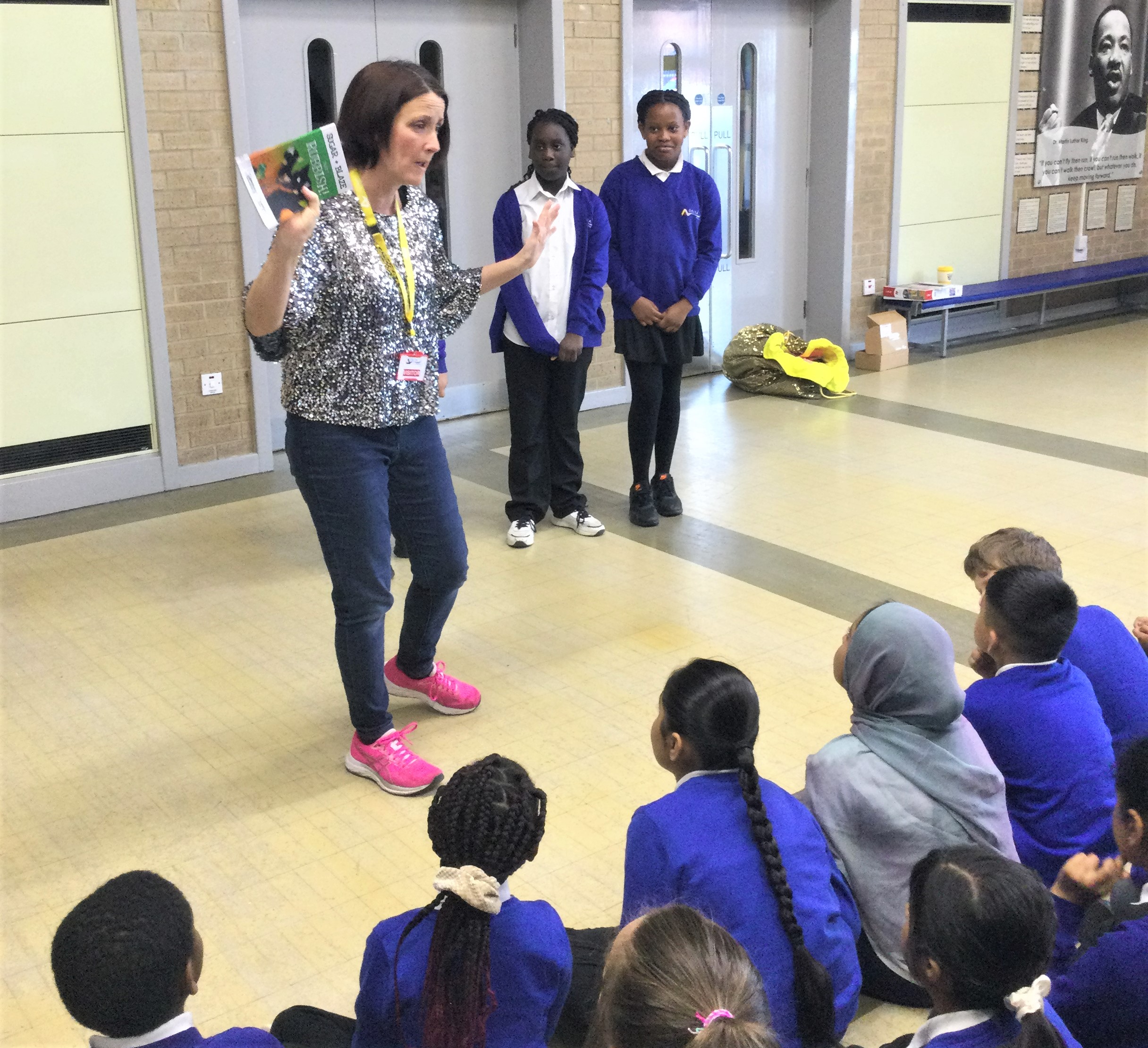 Author Jenny York Visits Park View - Park View Primary Academy